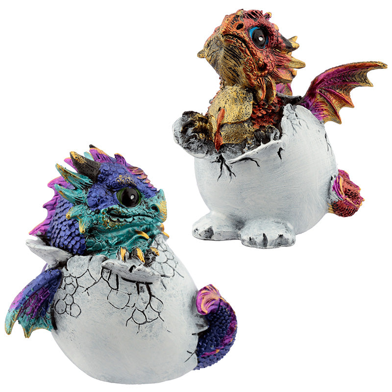 Hatching Egg Elements Dragon Figurine – GiftBrit Ltd
